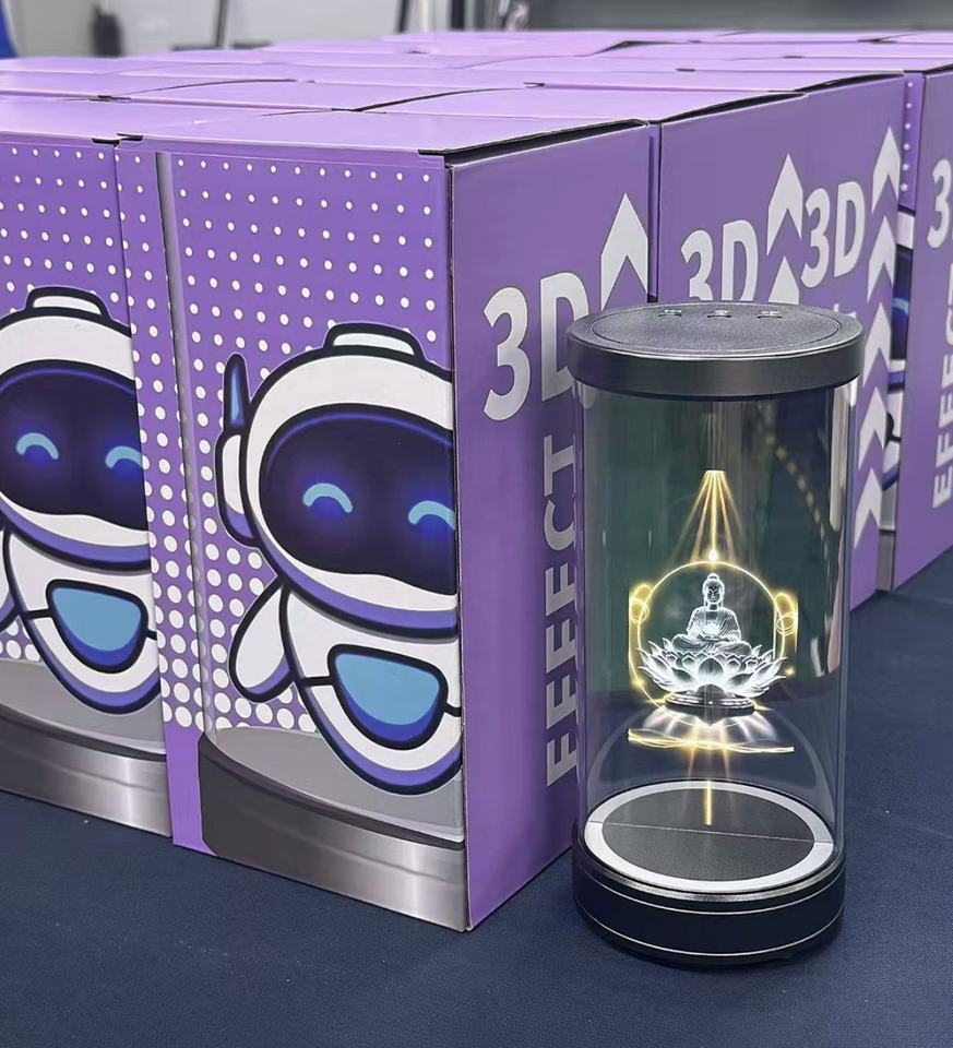 65 75 86 Inch Cylindrical 3D Holographic Naked Eye AI Interactive ...