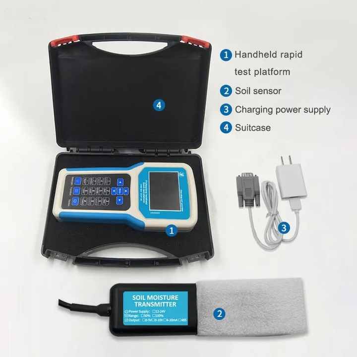 JXBS-3001-SCY-PT Handheld Soil Analyzer Npk Soil Nutrient Tester PH NPK ...