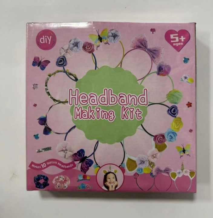 FS DIY Headband Making Kit for Girls - Make Your Own Headbands for Kids ...