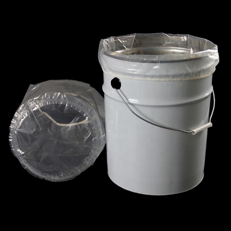 Transparent Plastic Ldpe Round Bottom Drum 5gallon Barrel Liners With ...