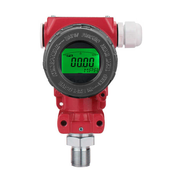 Diffusion Silicon Pressure Sensor Pressure Meter LCD Digital 2088 Series Explosion-Proof ...