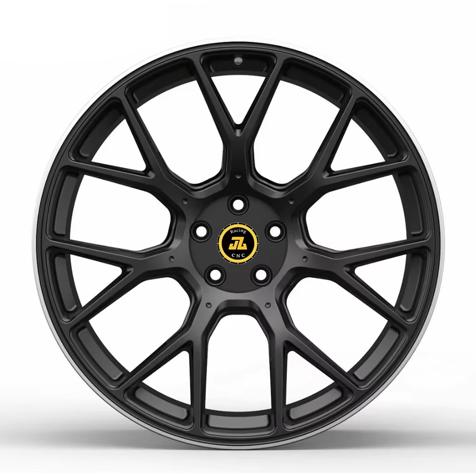 Jiangzao Customize Black Rims Car Wheel Hub Custom Forged Alloy Wheels ...