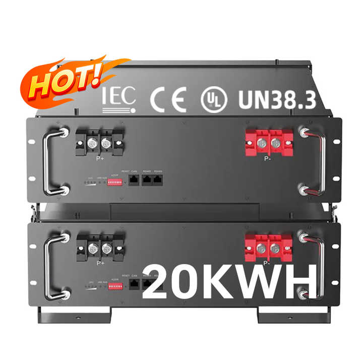 Rack Mounted 20kwh 51.2V Solar Batterie Lithium 2048Kwh 30Kw 40Kw 50Kw ...