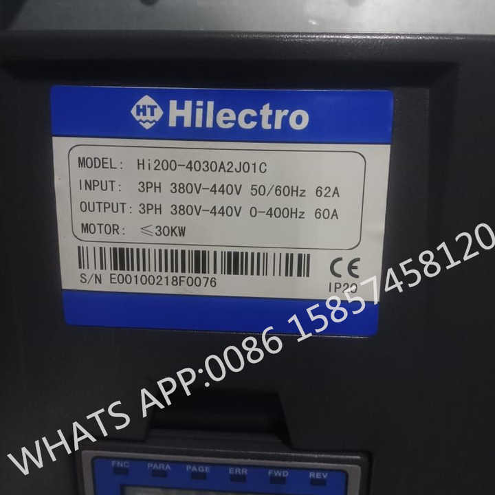 Haitian Hilectro 30KW Drive Systems Hi200-4030a2j01c (hi300-4030a03n)w