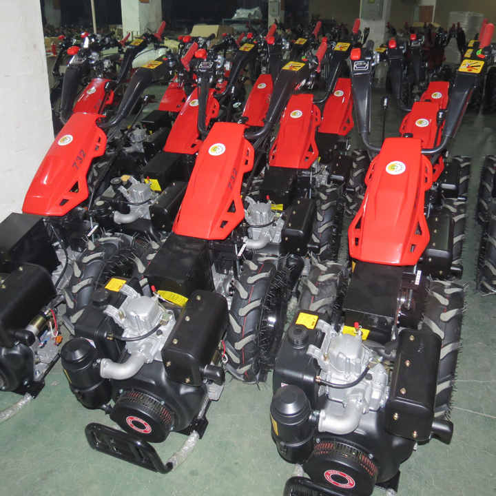 Multi-task two wheel walking tractor model 740PS reversible offset ...