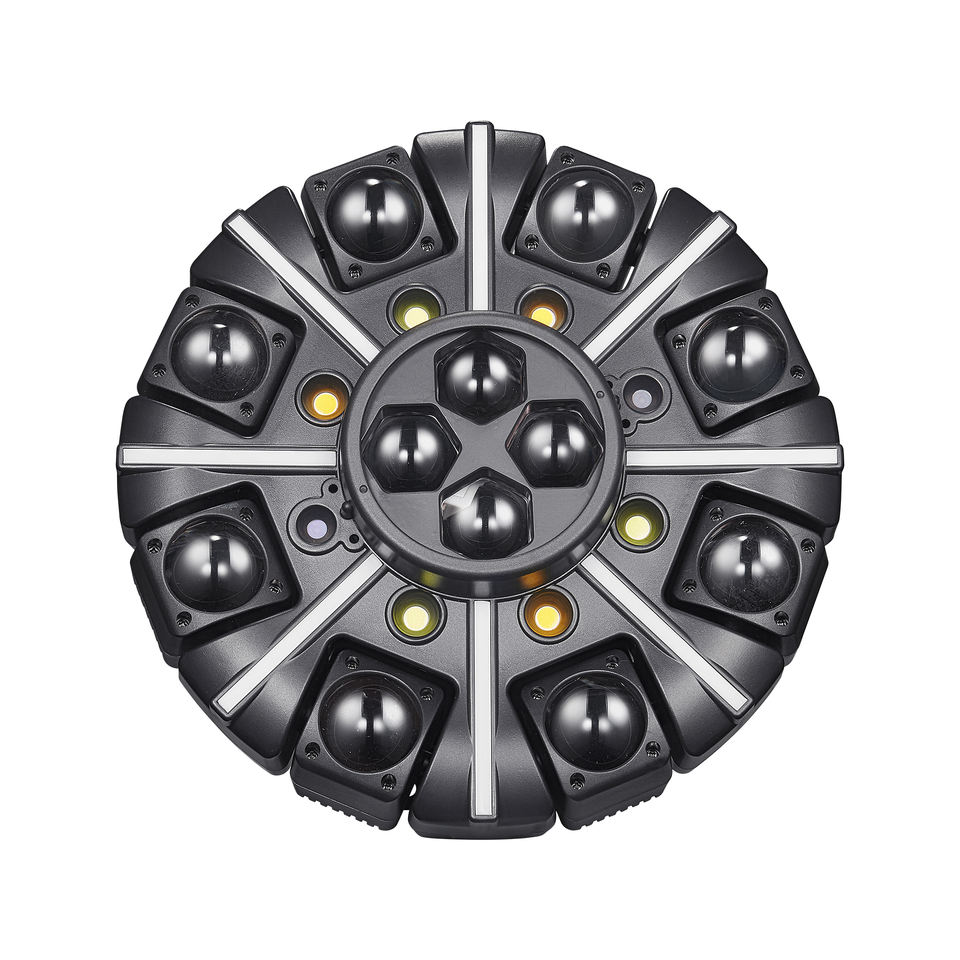 180W Beam Mobile Head DMX Voice Control 8 Arm 4 Bee Eye Moving Head ...