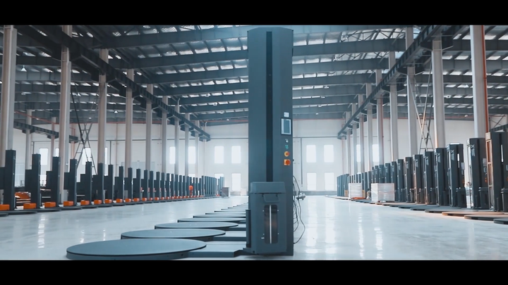 Fully Automatic Orbital Horizontal Automatic Stretch Wrapping Machine ...