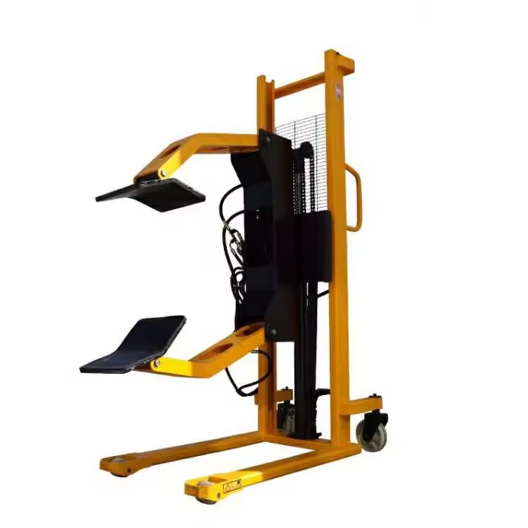 Hand-Operated Manual Paper Roll Lifter Hydraulic Presses Category ...