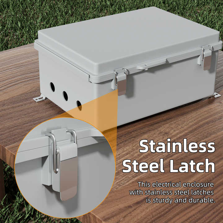 Outdoor Waterproof Electrical Junction Box Extension Box Plastic Panel ...