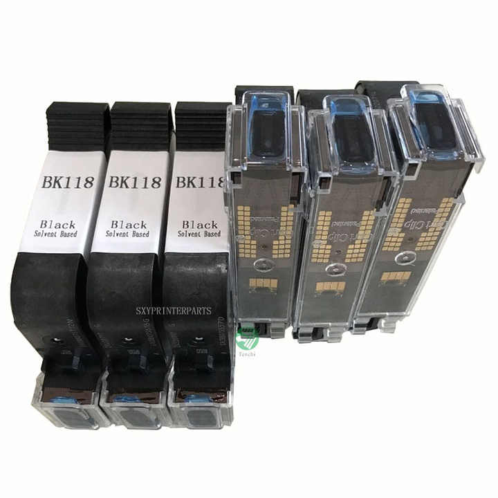 Original BK117 2.5 TIJ Ink Cartridge for Domino G20I & GX150i - Solvent ...