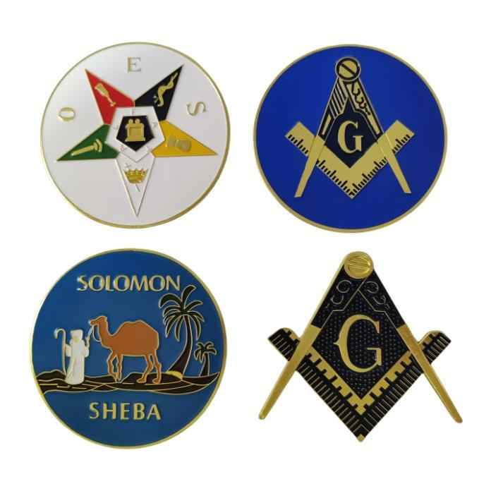 ABS Chrome 3D logo Masonic Badge Custom Masonic Car Emblems| Alibaba.com
