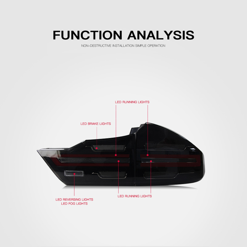 2015 Honda City LED Tail Light new design for 2015-19 honda city - Motovil