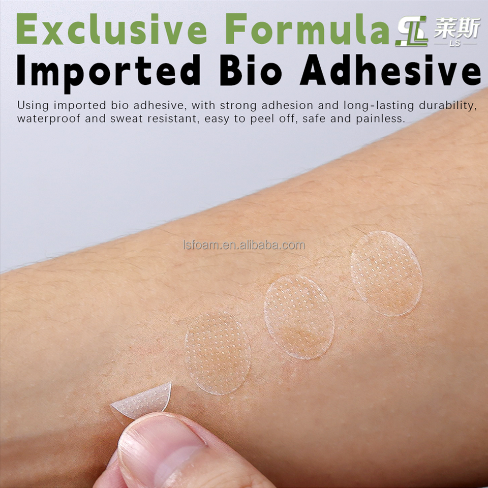 100pcs Invisible Medical Earlobe Protection Patch - Safe & Comfortable