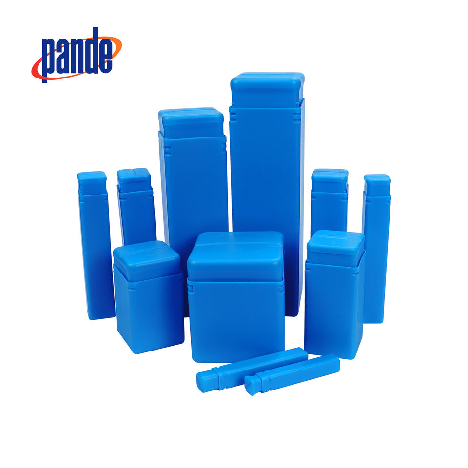 Transparent Plastic Square Telescopic Pack Tube for CNC Tool Packing