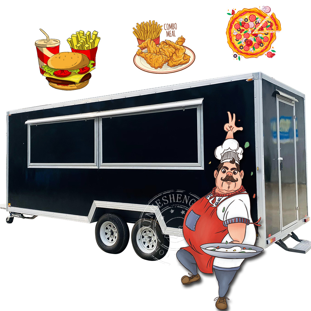Mobile Food Trailers - Fast, Customizable, and CE Certified