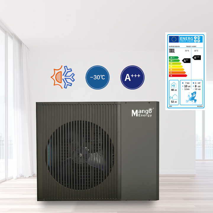16kw ERP A+++ Label R32 R290 DC Inverter Heat Pump Air to Water Split Inverter High Efficient ...