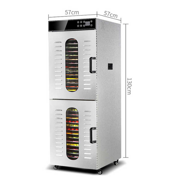 32 Tray Electric Hot Dryer Machine Fruit Vegetable Dehydrator for Batch ...