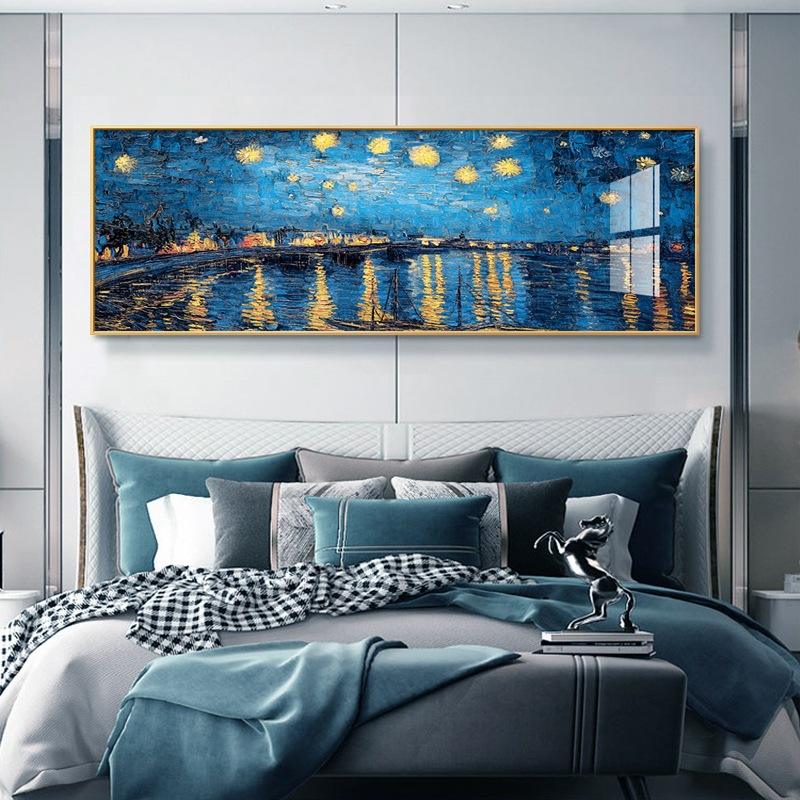 Starry Night Canvas Posters - Modern Art Prints by Van Gogh