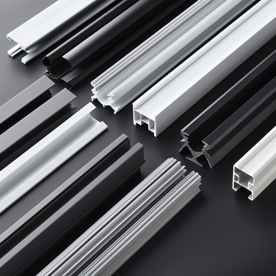 Industrial Design PVC UPVC PE ABS Extruded Plastic Profiles for ...