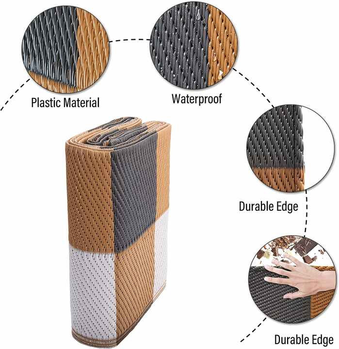 Custom Waterproof Outdoor Mats - Perfect for Camping & Beach