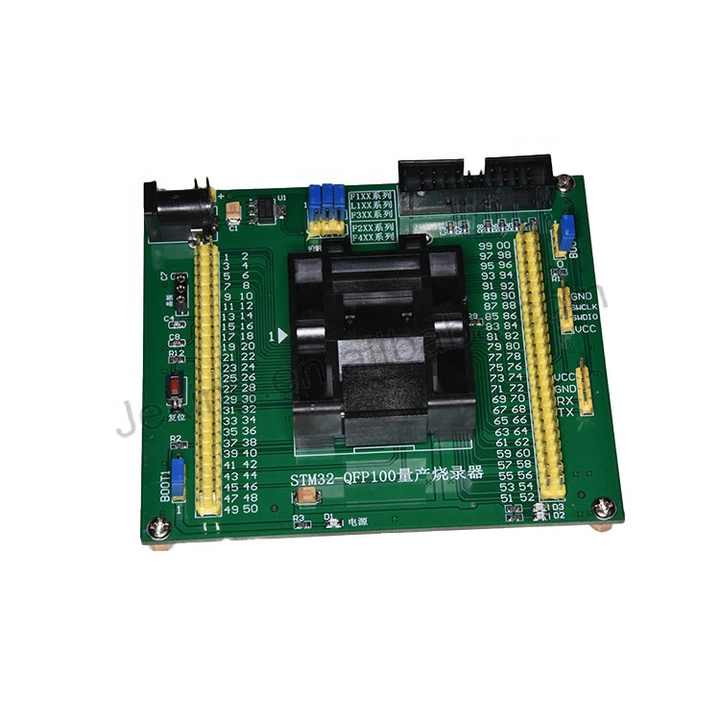 Jeking STM32 Programmer Test Socket for LQFP64 Package 0.5mm Pitch ...