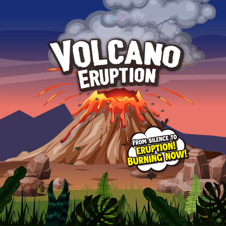 Volcano Eruption Science Kit - Educational Toy for Kids