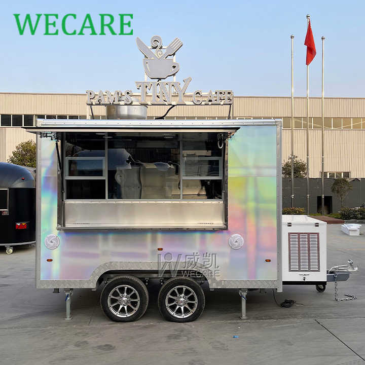 Wecare Mini Mobile Concession Food Trailer - Fully Equipped