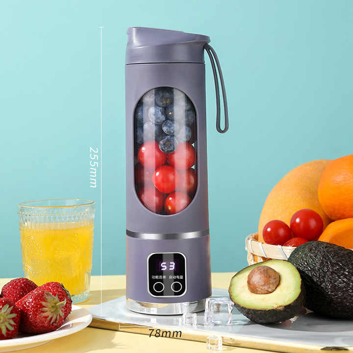 Portable Rechargeable Juice Cup Multifunctional Fruit Blender Electric ...