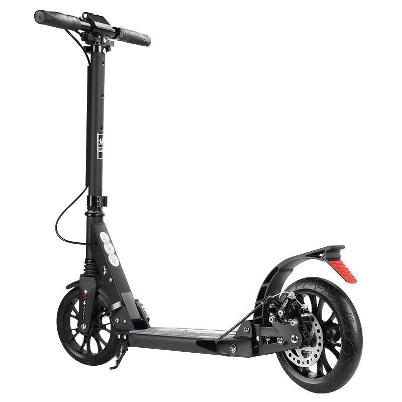 High-quality Foldable Electric PU Wheel Aluminum Alloy Two-Wheel Shock ...