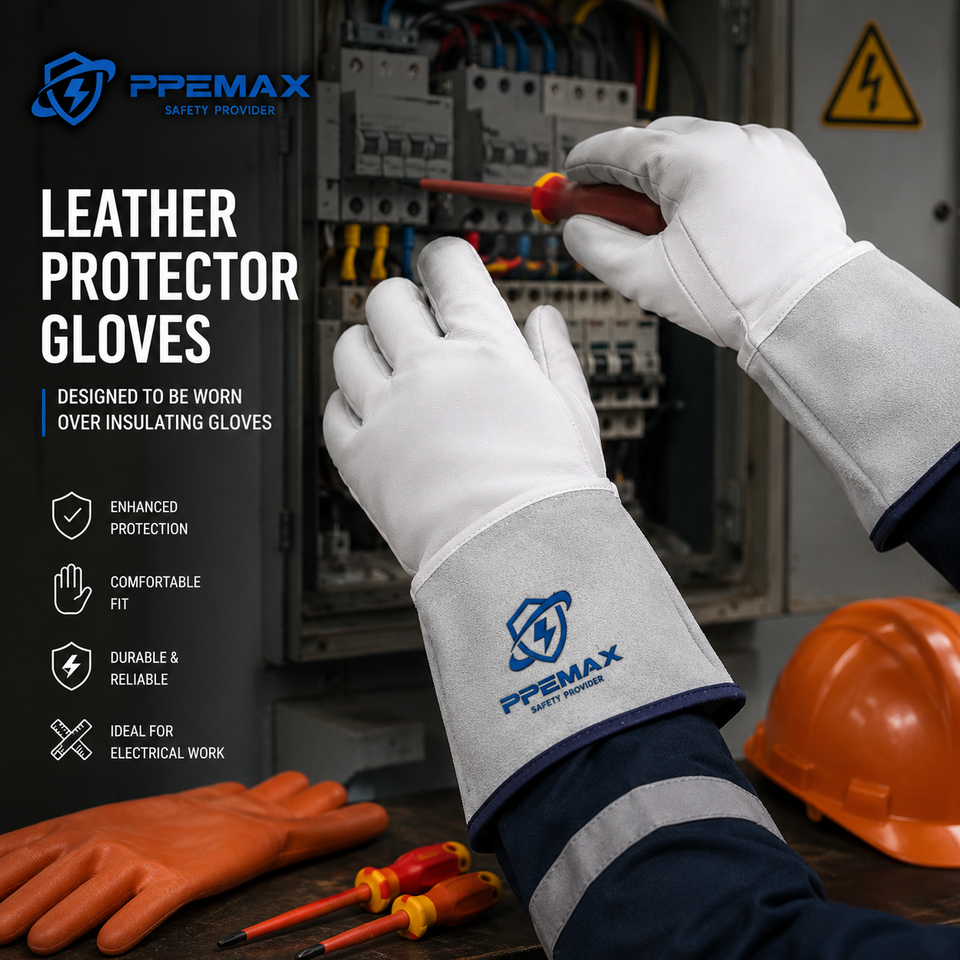 Sheepskin protective gloves, abrasion-resistant leather gloves, and ...