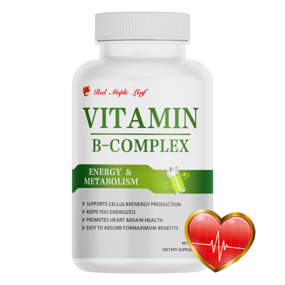 Complete B-Complex Vitamin Tablets - Energy Metabolism & Nerve Health ...