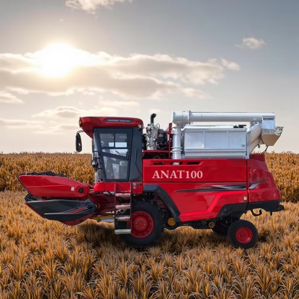 ANON Self-Propelled Grain Combine for Efficient Harvesting