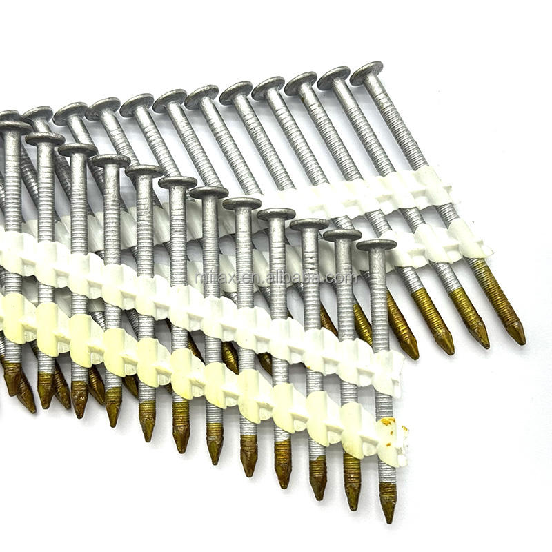 Made in China Concrete Collated Nail 75mm 21 Degree Packed Cartons ...