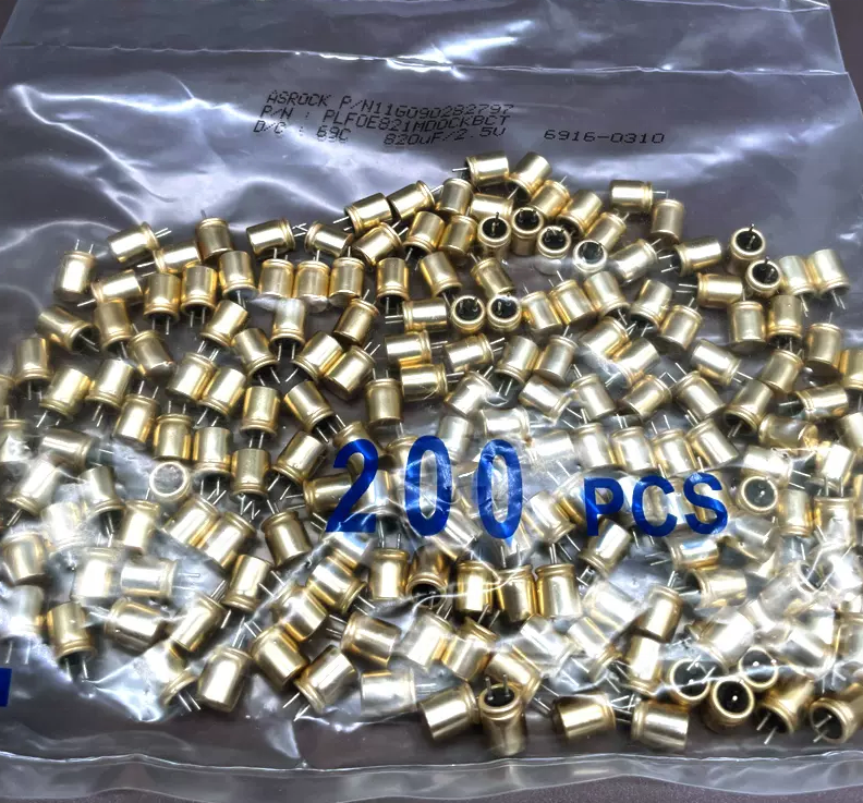 820uf 2,5v kapasitörler - düşük ESR katı hal seçenekleri