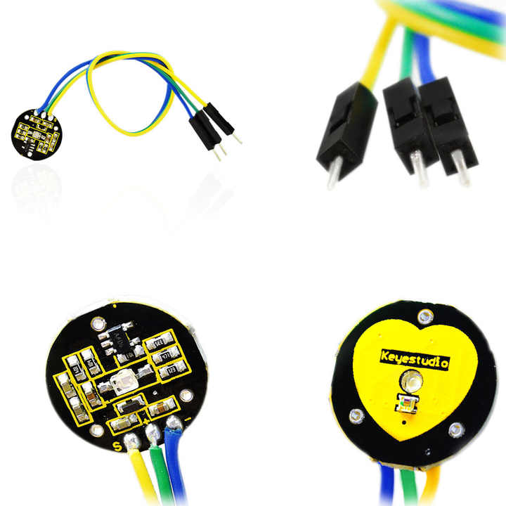 Keyestudio XD-58C Pulse Sensor - Accurate Heart Rate Measurement