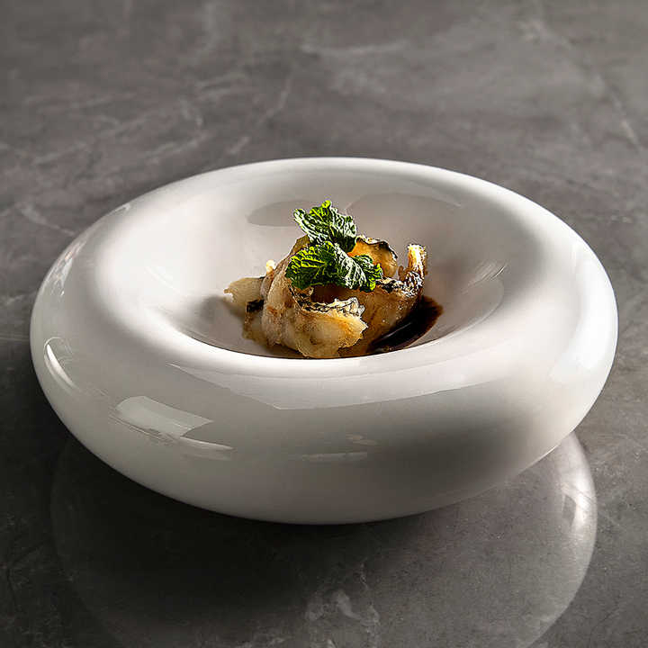 Modern Party Porcelain Food Plates - Eco-Friendly & Durable