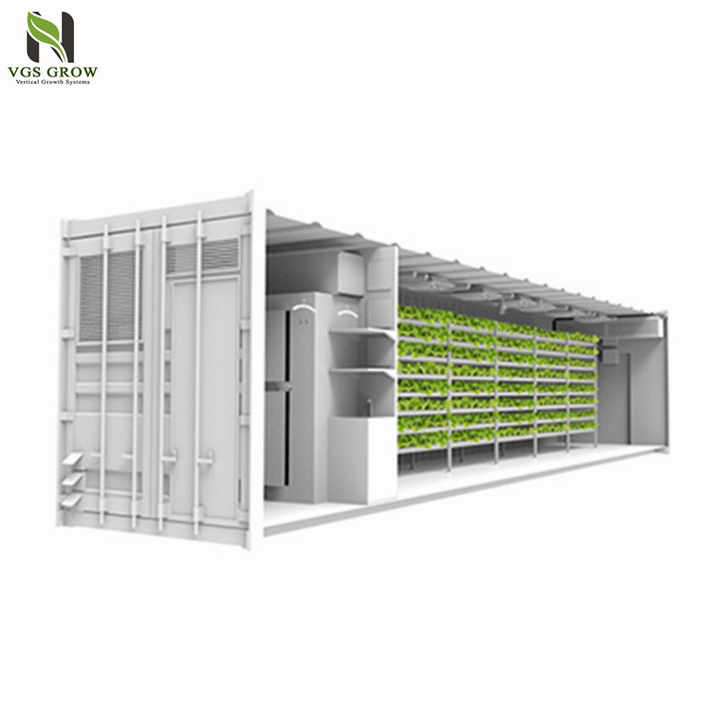 Plant aeroponic growing mobile hydroponic container for sale