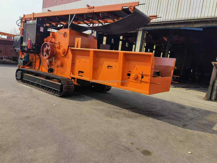 Mobile Wood Chipper Machine - Efficient Tree Branch Recycling