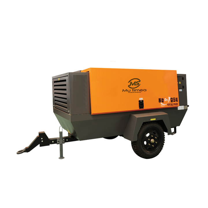 Portable Screw Diesel Compressor for Construction Industry Industrial ...