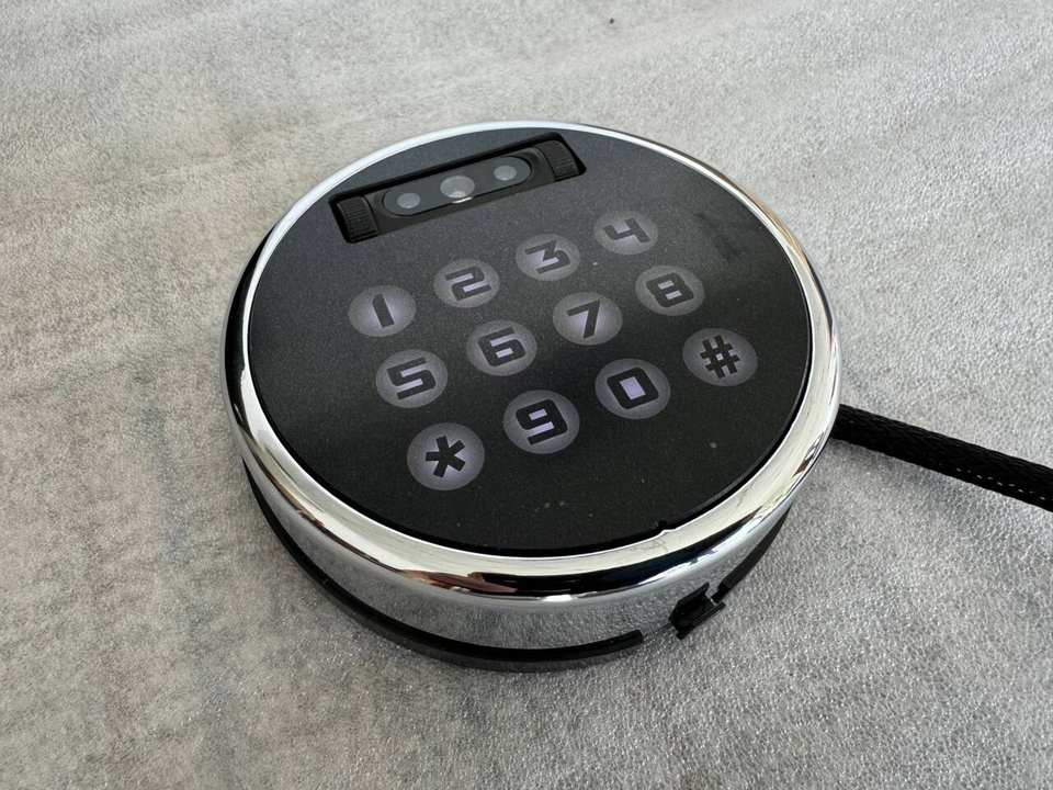 2026 New Model LED Touch Keypad Round Face Recognition Password ...