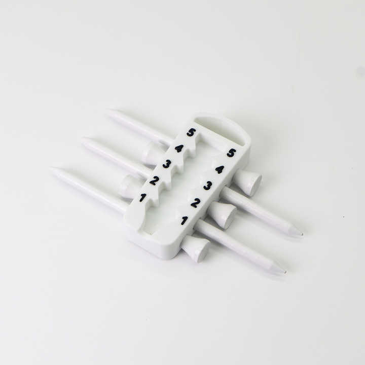 Adjustable Precision Golf Tee Height Setter - Quality Plastic