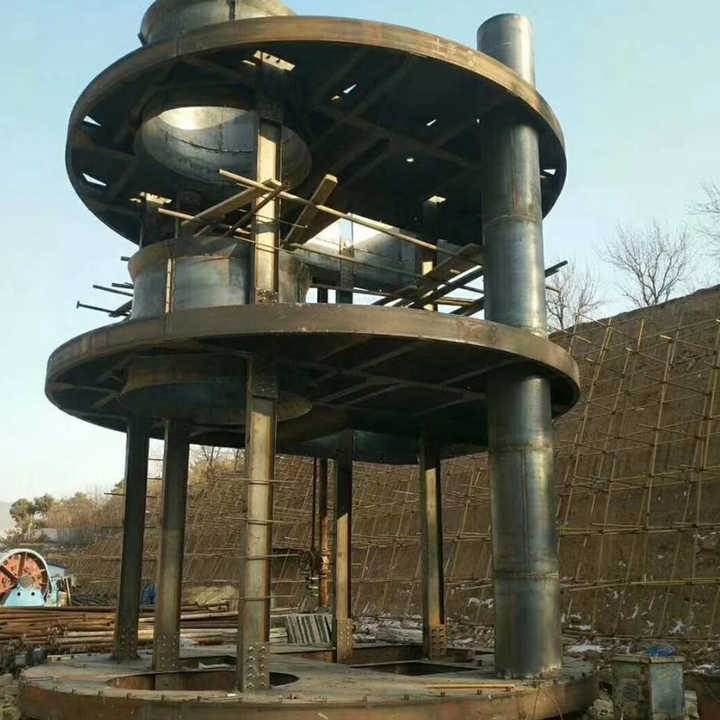 Mining Shaft Sink Suspension Platform Multi-Layer Fixed Hoist Platform ...