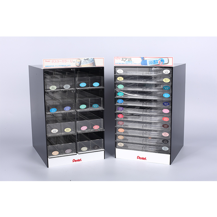 POP Stationery Shop Acrylic Display Rack Stationery Storage Display ...