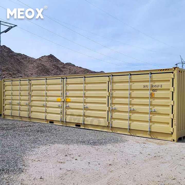 MEOX Customized 20 40ft Dangerous Goods Open Side Door Container