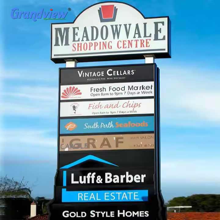 Customized Wayfinding Directional Pillars - Durable & Efficient