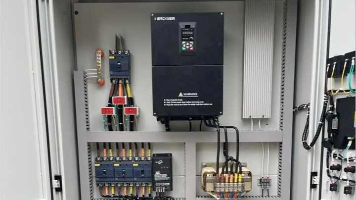 BNM Variable Frequency Cabinet Pump VFD Control Box Cabinet Electric Panel Board PLC Control Low ...