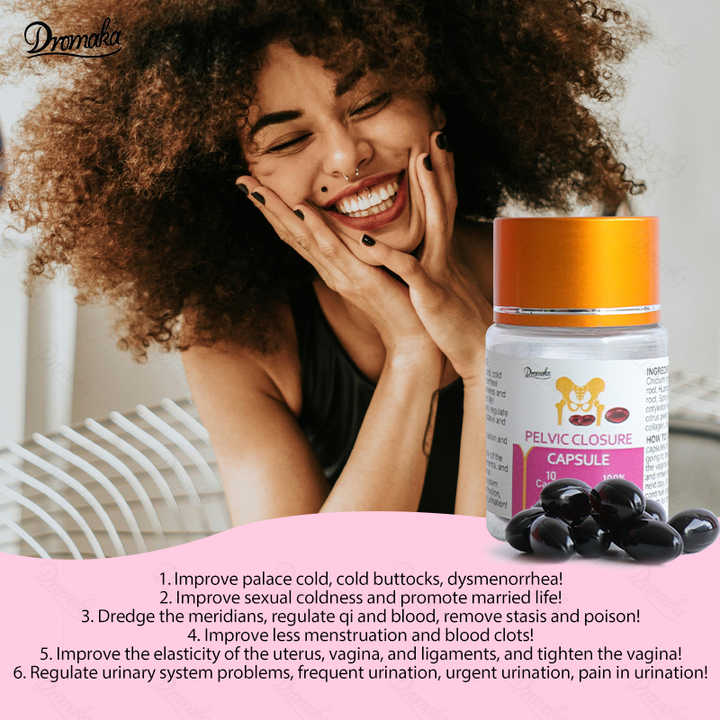 Dromaka Pelvis Repair Capsules - Natural Shrinkage Solution