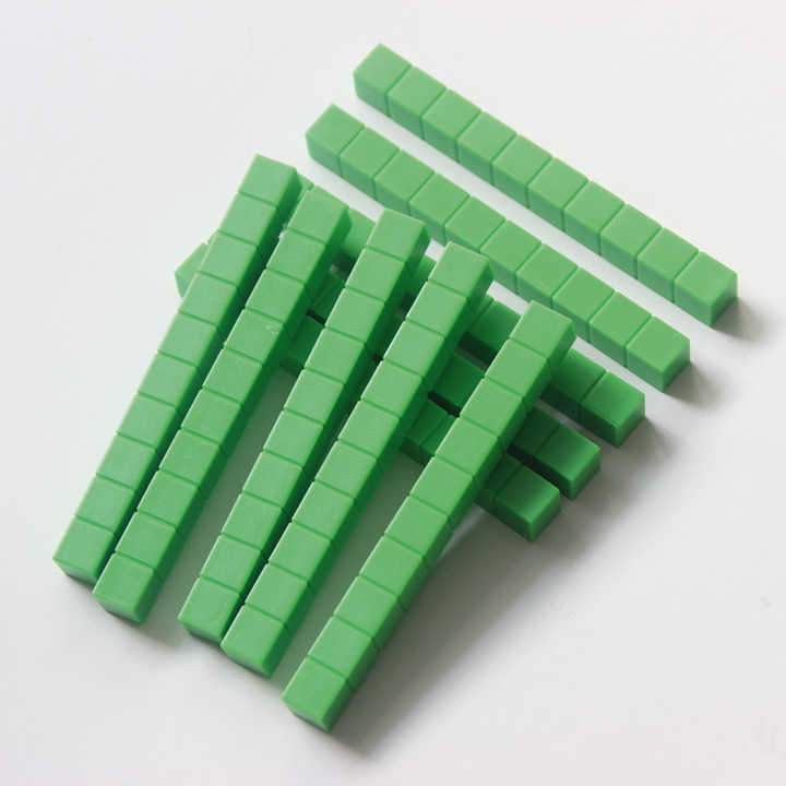 Deshen AmazonChoice Plastic Math Base Ten Rods-Set 50 Educational Toy ...