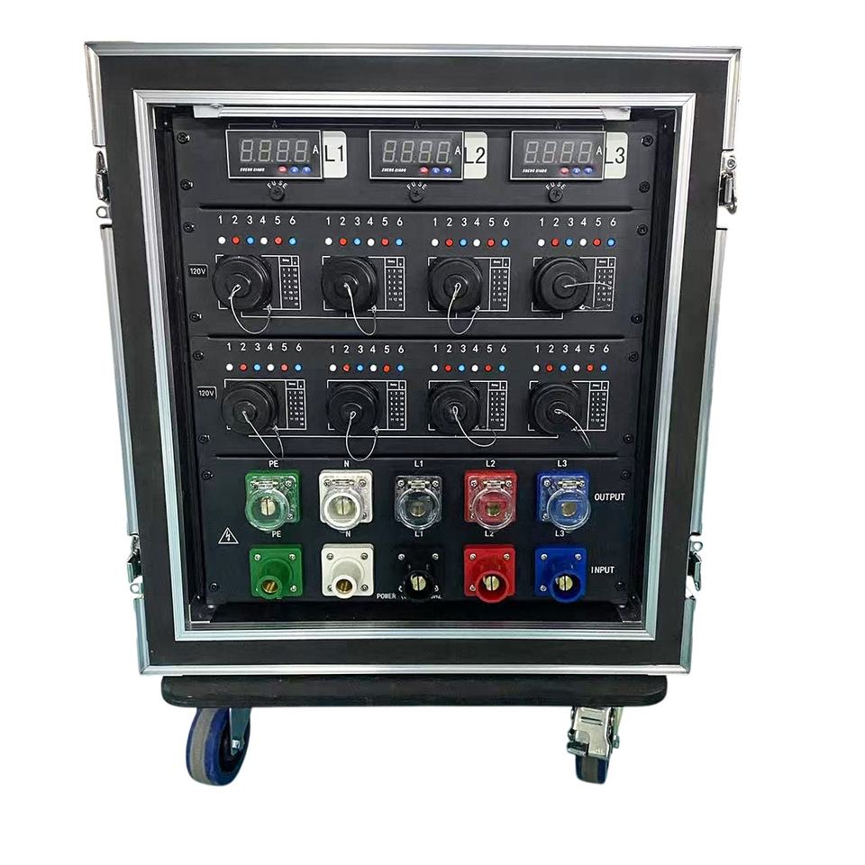 48 Channels 400A CamLock Input Outputs 19 Pin Socapex Portable Power ...