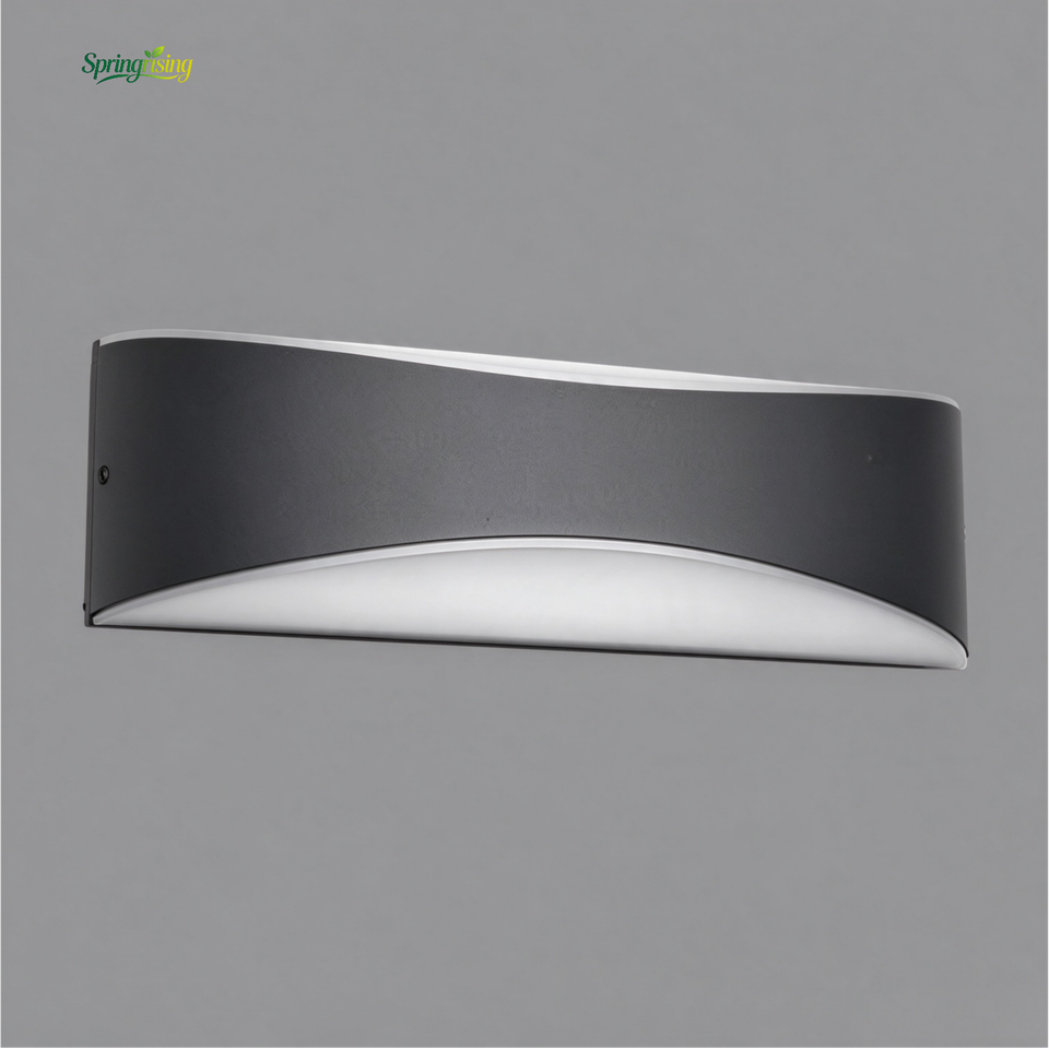 New Arrival LED Wall Lamp Black Finish Indoor Up and Down Lighting Wall ...